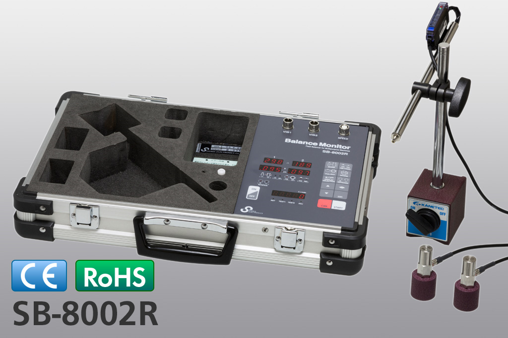 Máy đo cân bằng động cơ Sigma SB-8002R , SB-8002RB, SB-8002RGB Balance Monitor